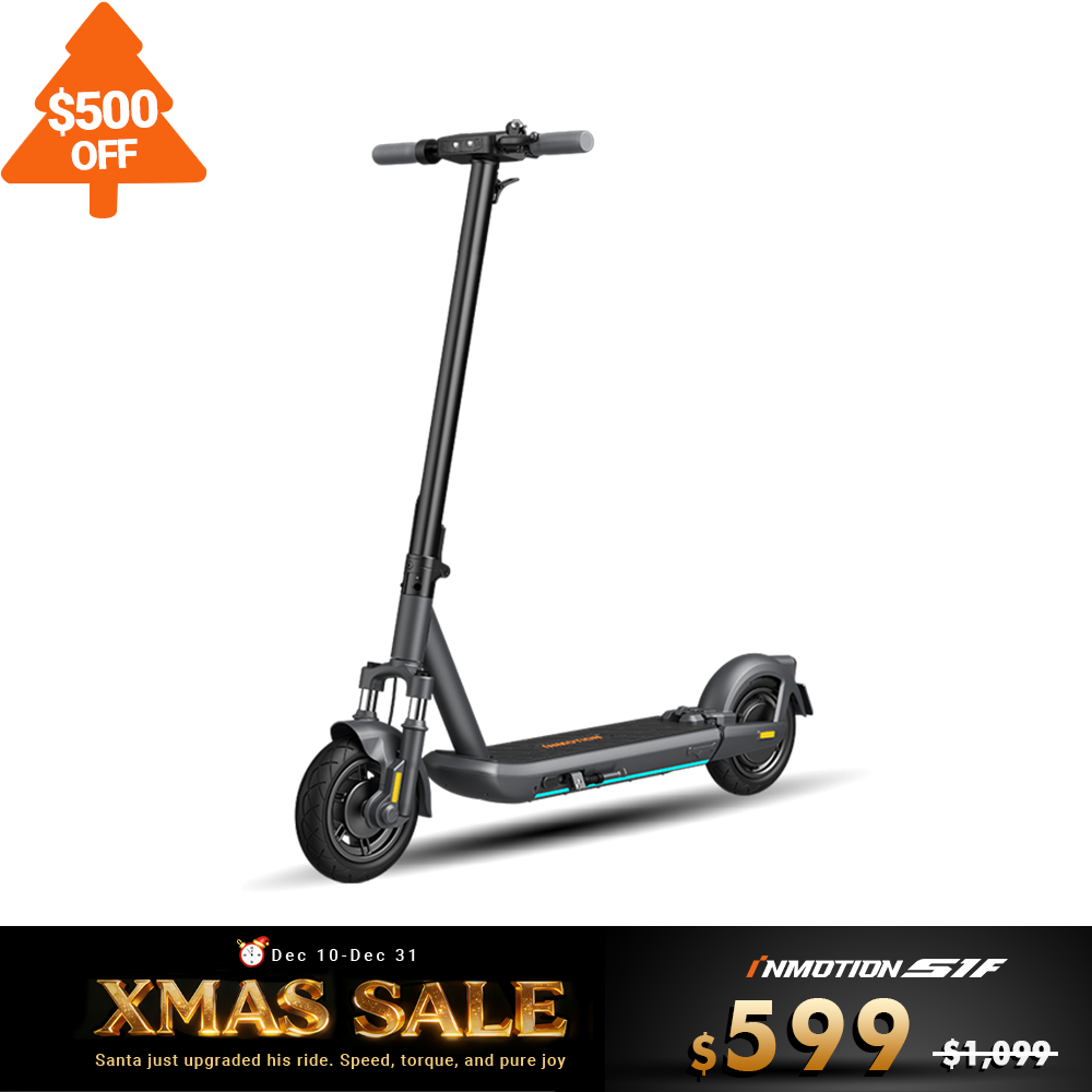 INMOTION S1F Electric Scooter | Best Scooter for Heavy Riders - INMOTION