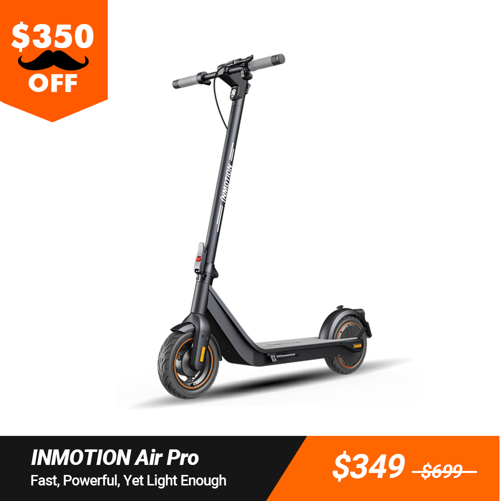 INMOTION Air Pro Electric Scooter | Fast, Powerful, Yet Light Enough ...