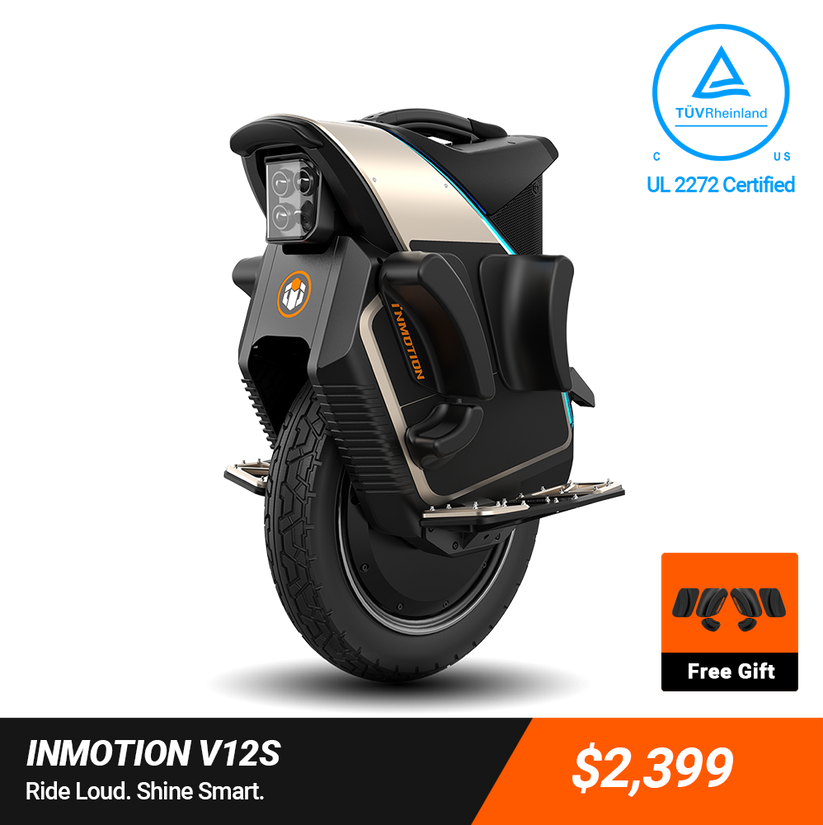 INMOTION V12S | Built for Powerful, Comfortable City Riding - INMOTION
