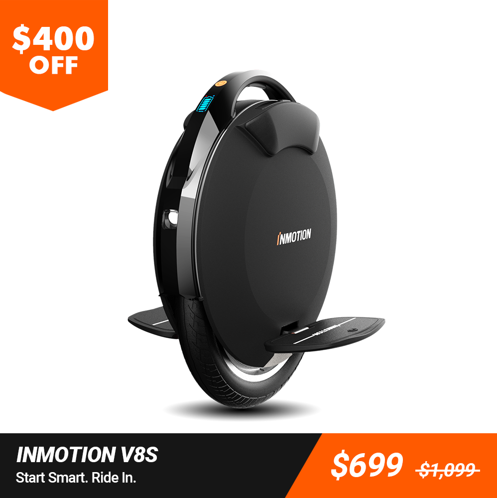 INMOTION V8S Electric Unicycle | The Most Portable EUC - INMOTION