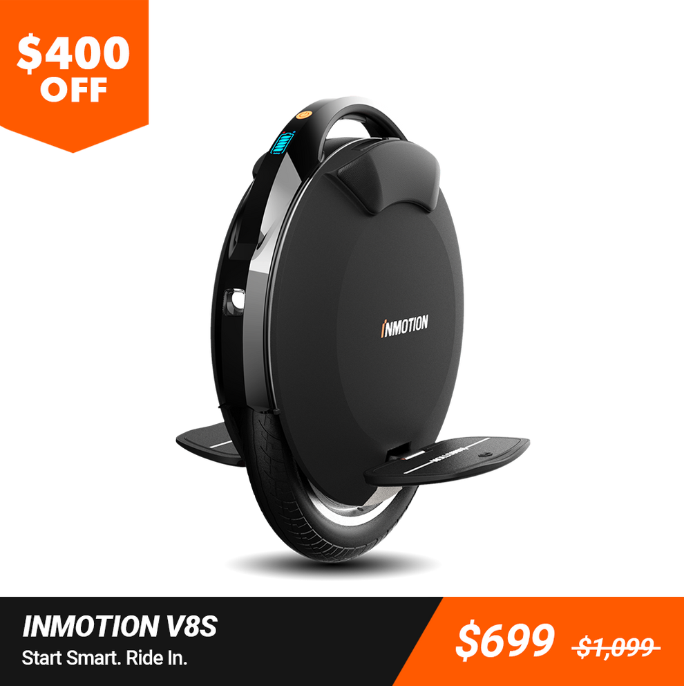 INMOTION V8S Electric Unicycle | The Most Portable EUC - INMOTION