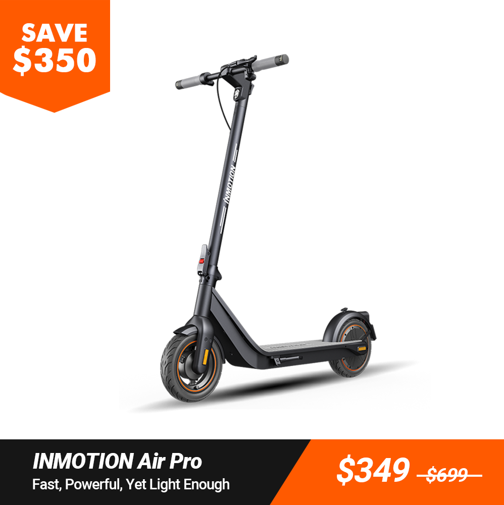 INMOTION Air Pro Electric Scooter | Fast, Powerful, Yet Light Enough ...