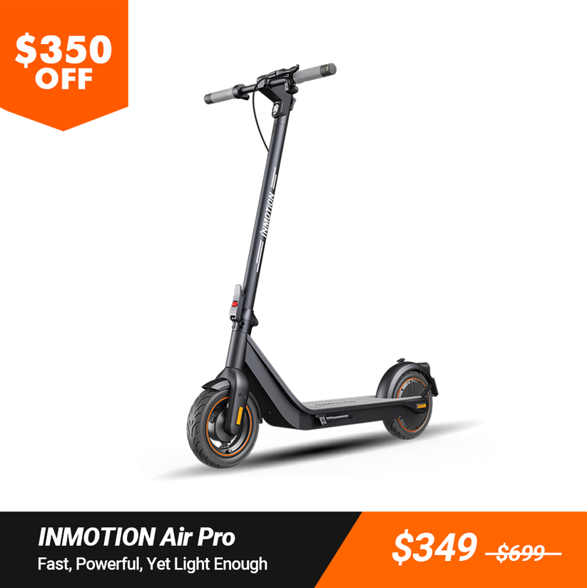 INMOTION Air Pro Electric Scooter | Fast, Powerful, Yet Light Enough ...