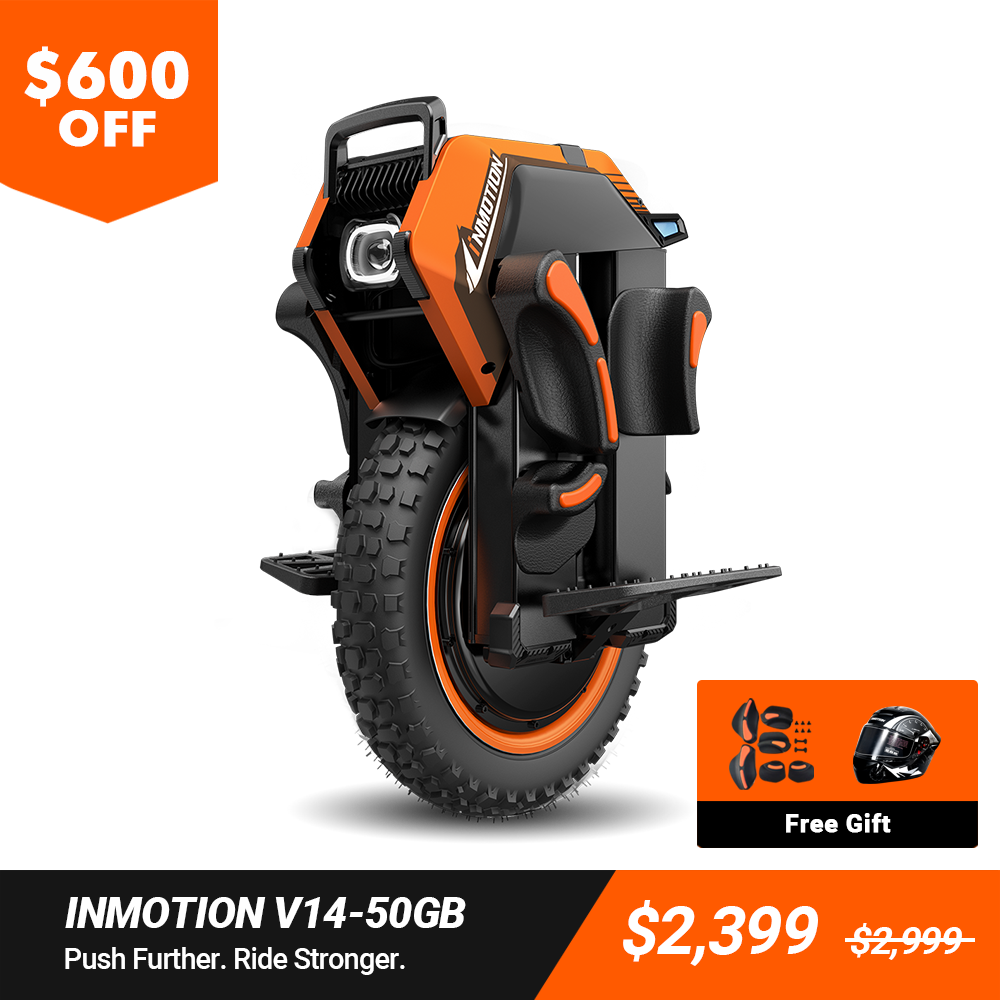 INMOTION V14 | The Strongest Power Off-Road EUC - INMOTION
