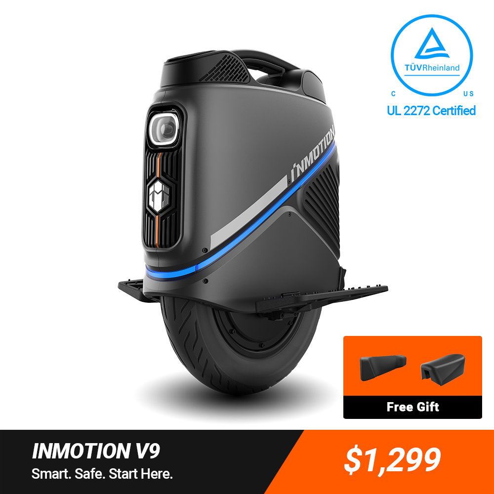 INMOTION V9 | The Smartest & Safest Electric Unicycle - INMOTION